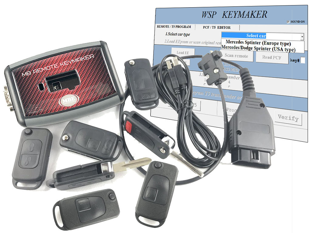 MB Remote Keymaker + WSP Keymaker – MBE Engineering Sp. z o.o.